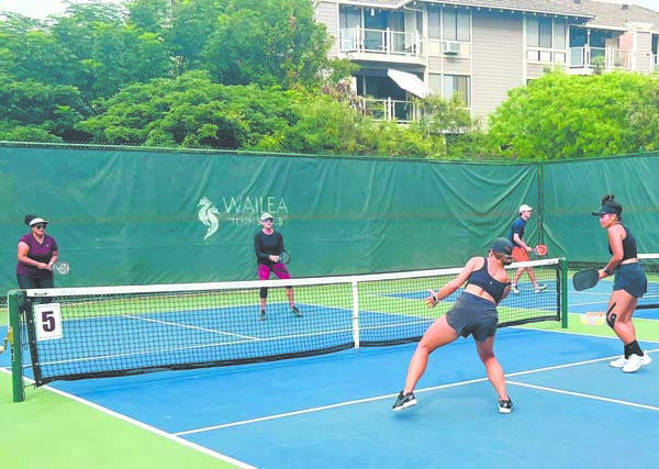 Pickleball Maui photo | News, Sports, Jobs - Maui News